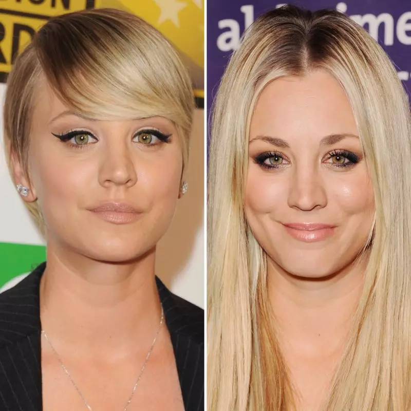 Kaley cuoco cheveux courts