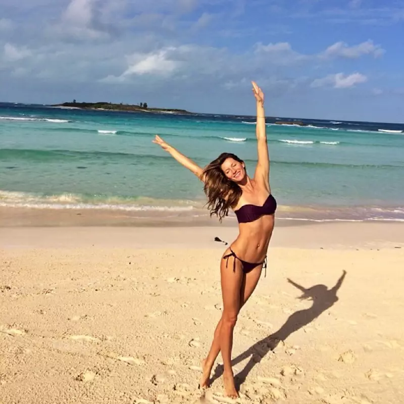 Instagram Jennifer Aniston Gisele Bundchen 7