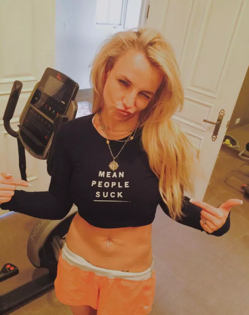 Britney spears abs