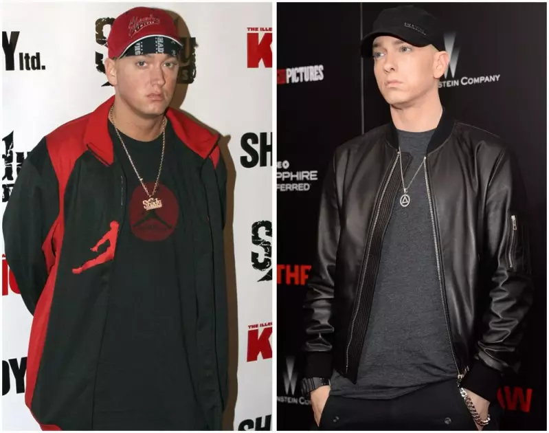 Eminem ကိုယ်အလေးချိန်ကျခြင်း။