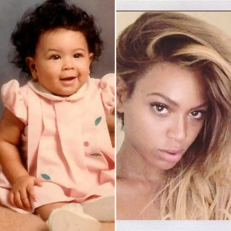 Foto bocah cilik Beyonce