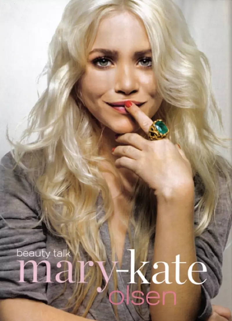 Mary Kate Olsen bijela kosa