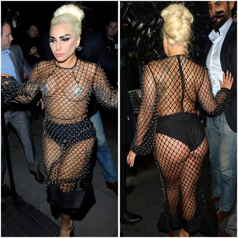Lady Gaga styl Londyn