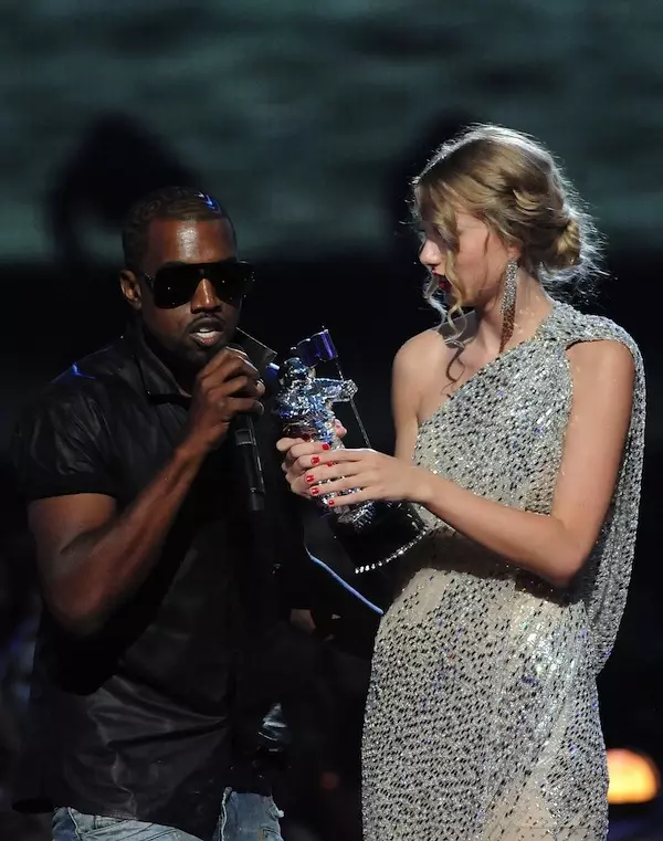 Kanye west taylor swift video music awards