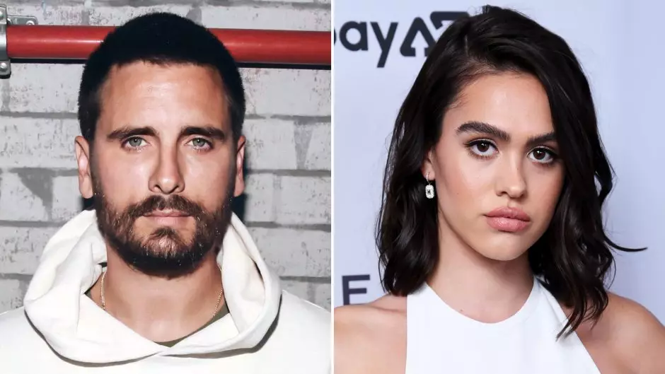 O le uo teine a Scott Disick o Amelia Hamlin o lo'o tu i luga o lona moega