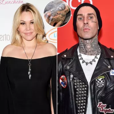 Shanna Moakler pretendon se ish-Travis Barker i mbuloi inicialet e saj me tatuazh të ri në kafkë: 'E çuditshme'