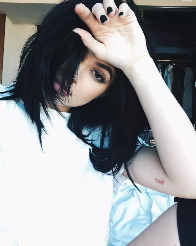 kylie jenner húðflúr