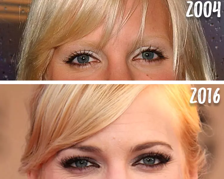 Transformation des sourcils d'Anna Faris