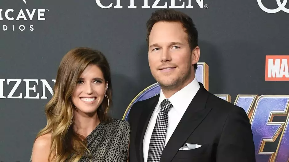 Katherine Schwarzenegger ja Chris Pratt punaisella matolla