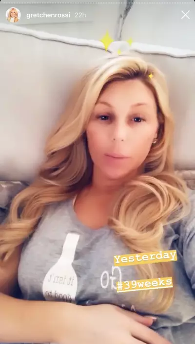 Gretchen Rossi met een Instagram-filter