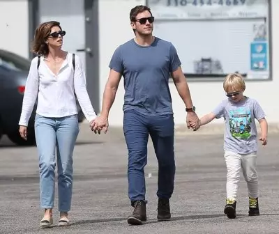 Katherine Schwarzenegger, Chris Pratt in Jack Pratt