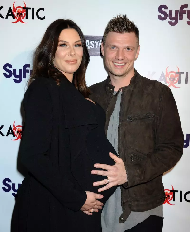 Nick Carter Lauren Kitt yana tsammanin jariri