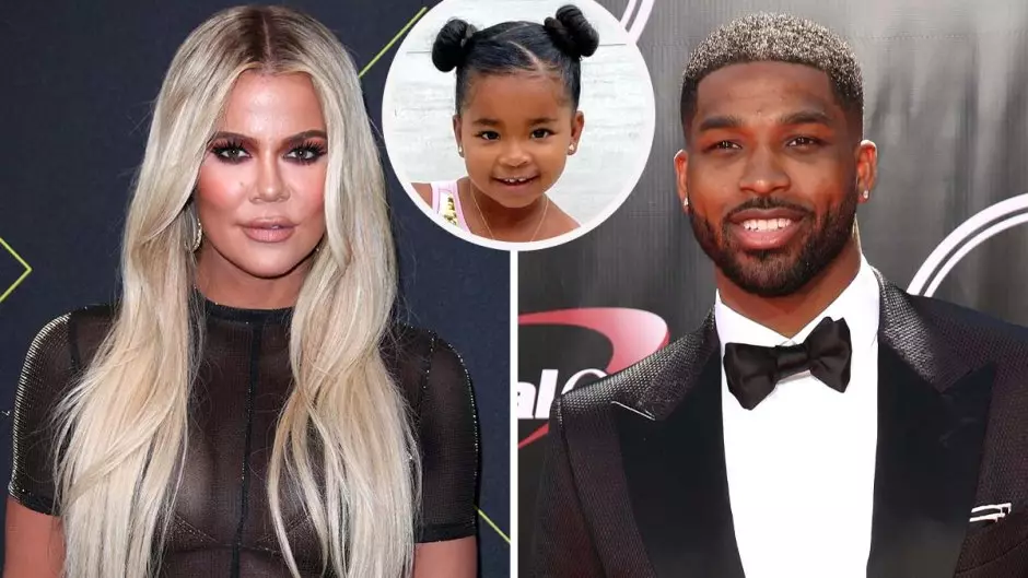 Khloe Kardashian Tristan otalik dramasi orasida achchiq-achchiq dam oldi.