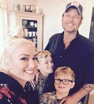 Gwen Stefani wünscht Ehemann Blake Shelton auf Fotos mit ihren Kindern „alles Gute zum Vatertag“!