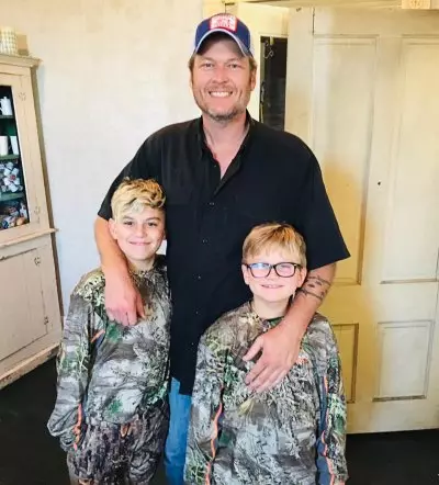 Gwen Stefani soovib oma abikaasale Blake Sheltonile head isadepäeva fotodel oma lastega!