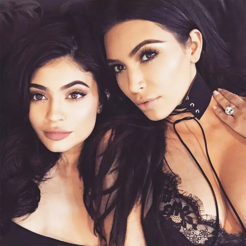 Mapacha wa Kim Kardashian Kylie Jenner