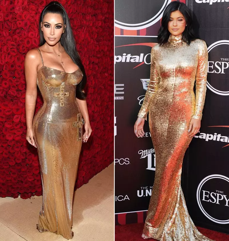 UKim Kardashian uKylie Jenner amawele