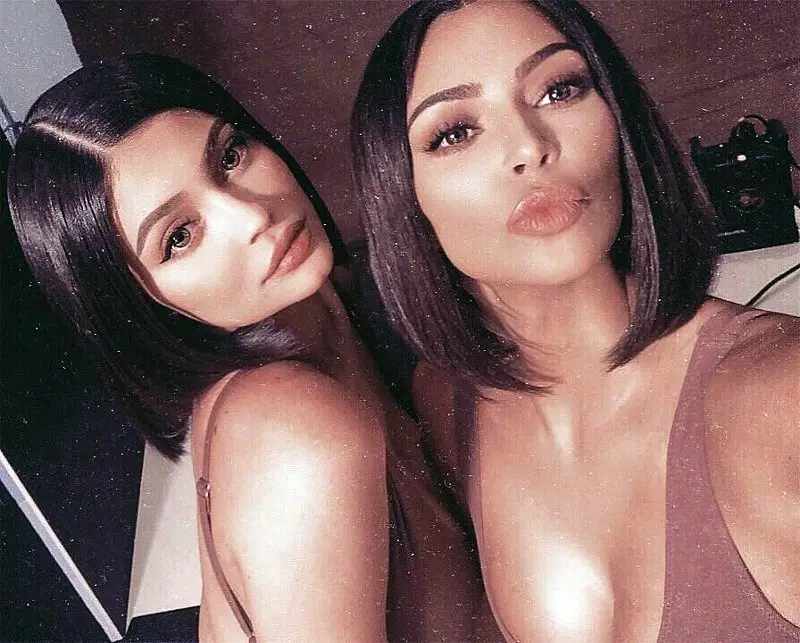 Kim Kardashian Kylie Jenner Twins