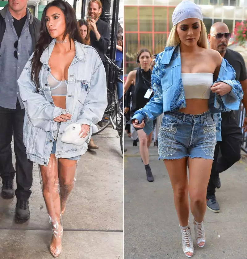 Kim Kardashian Kylie Jenner Twins