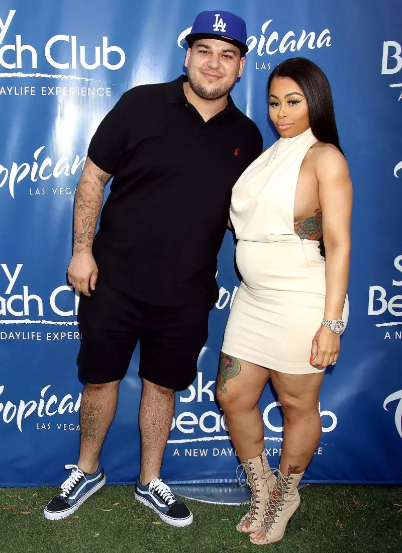 Blac Chyna Rob Kardashian forholdshistorie