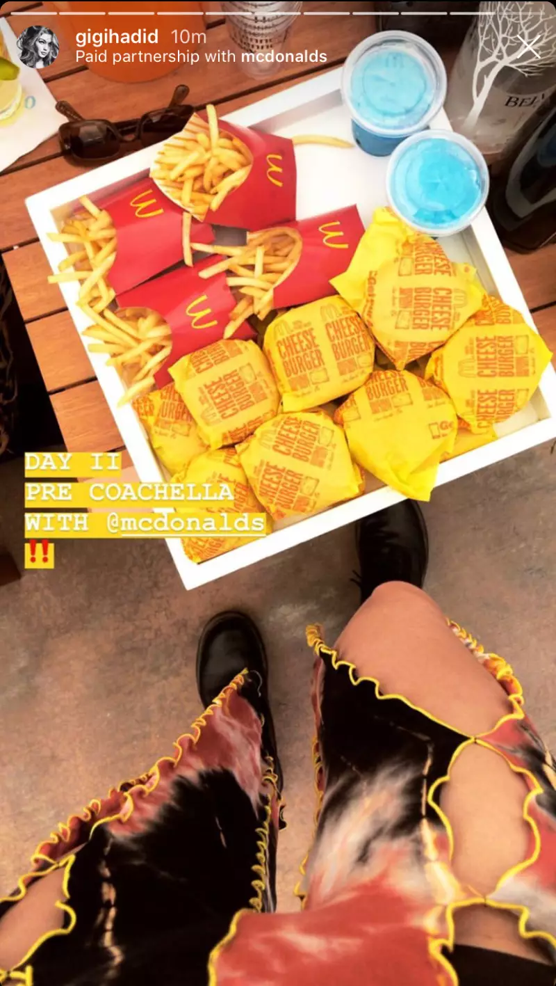 gigi hadid coachella 2019 շաբաթվա առաջին