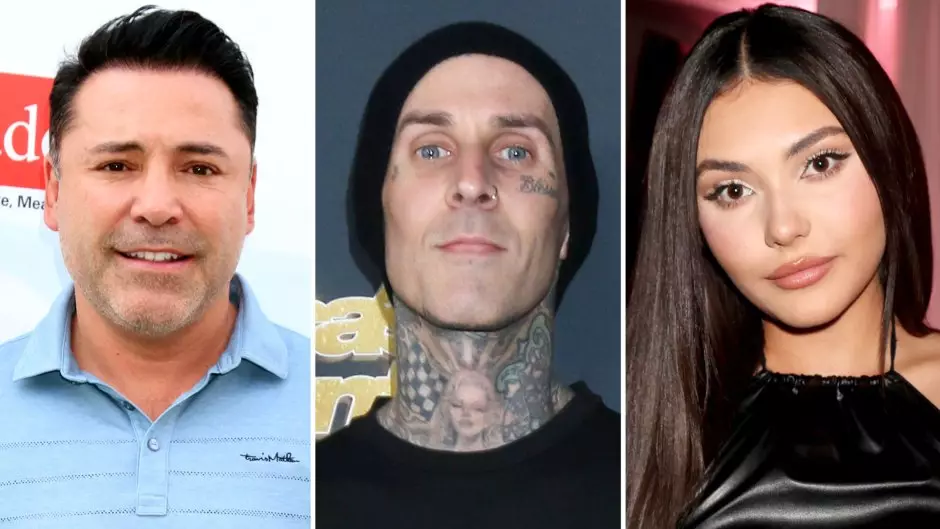 Oscar De La Hoya 回應 Travis Barker 撫養女兒 Atiana 的說法