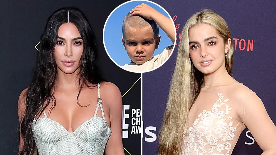 Celebs React Kourtney Kardashian Son ປົກຄອງການຕັດຜົມໃຫມ່ Buzzed