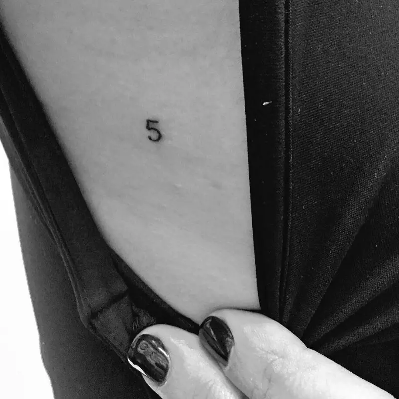 Lea Michele 5 Tattoo nan onè lanmò Cory Monteith