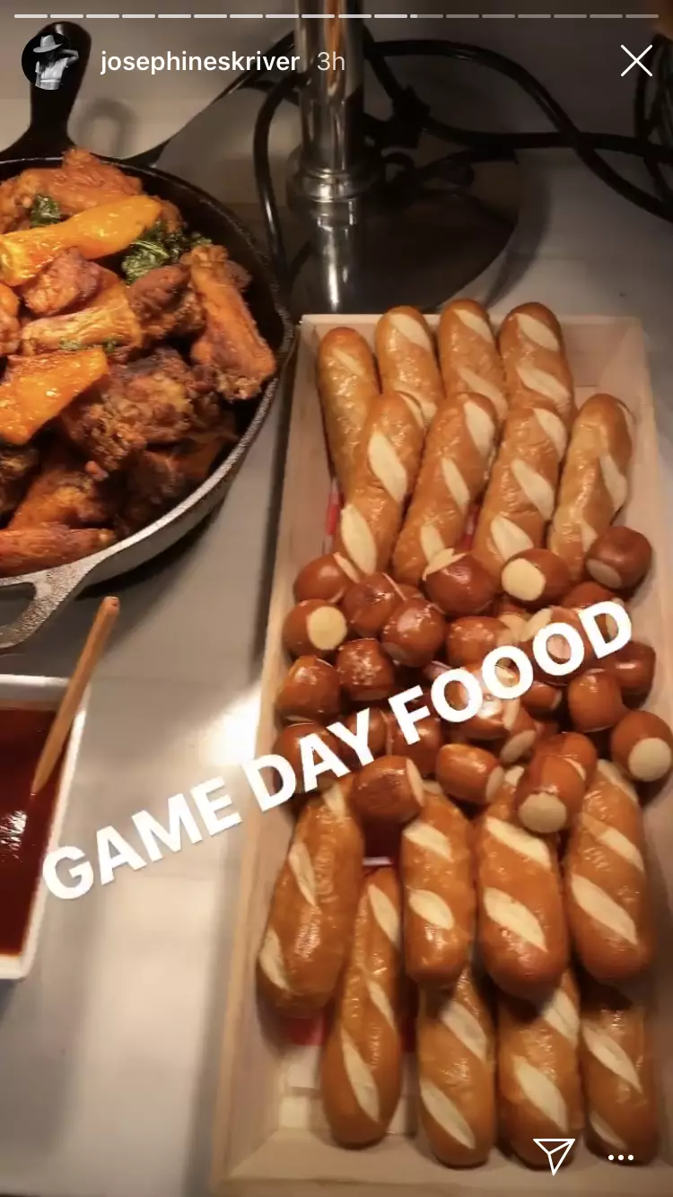 Жозефина Скривер Super Bowl Food