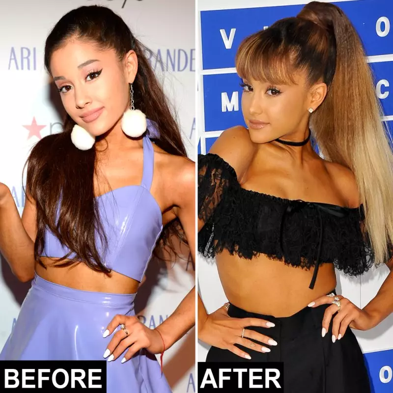 Ariana grande transformação