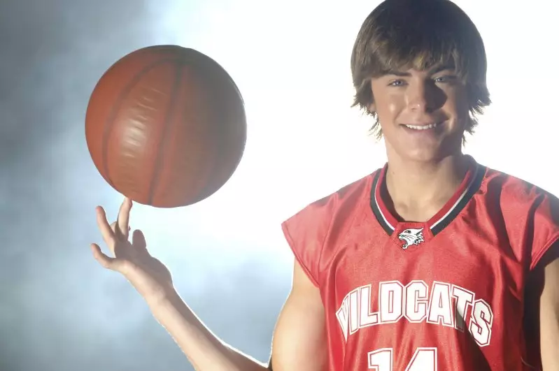 Famosos que lamentan os seus papeis de actuación Zac Efron High School Musical