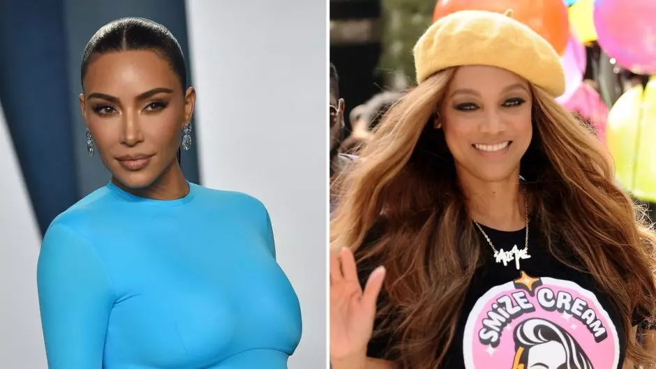 Los fanáticos de Kim Kardashian la acusan de retocar con Photoshop a Tyra Banks para la campaña Skims