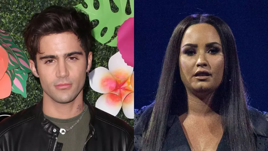 max ehrich rikkoo hiljaisuuden demi lovato split