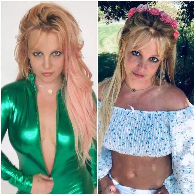 britney-spears-saç çevrilmələri-2021