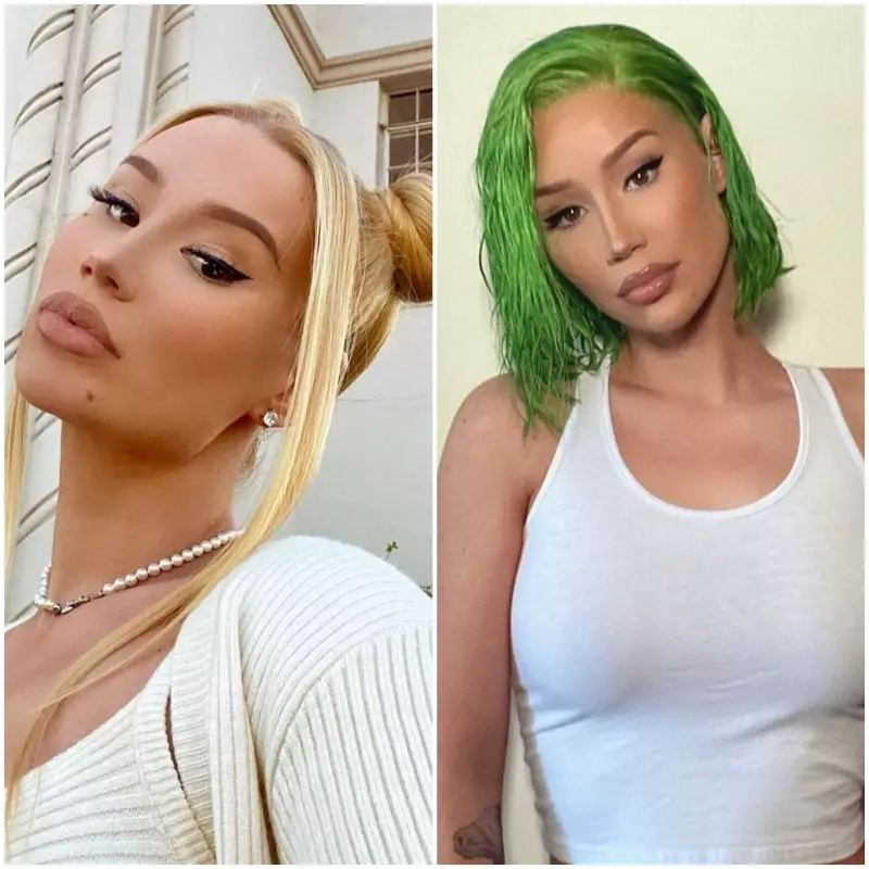 Guhindura umusatsi w'ibyamamare 2021 Iggy Azalea