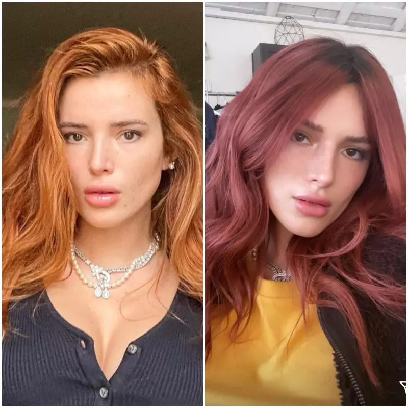 Bella Thorne Guhindura umusatsi