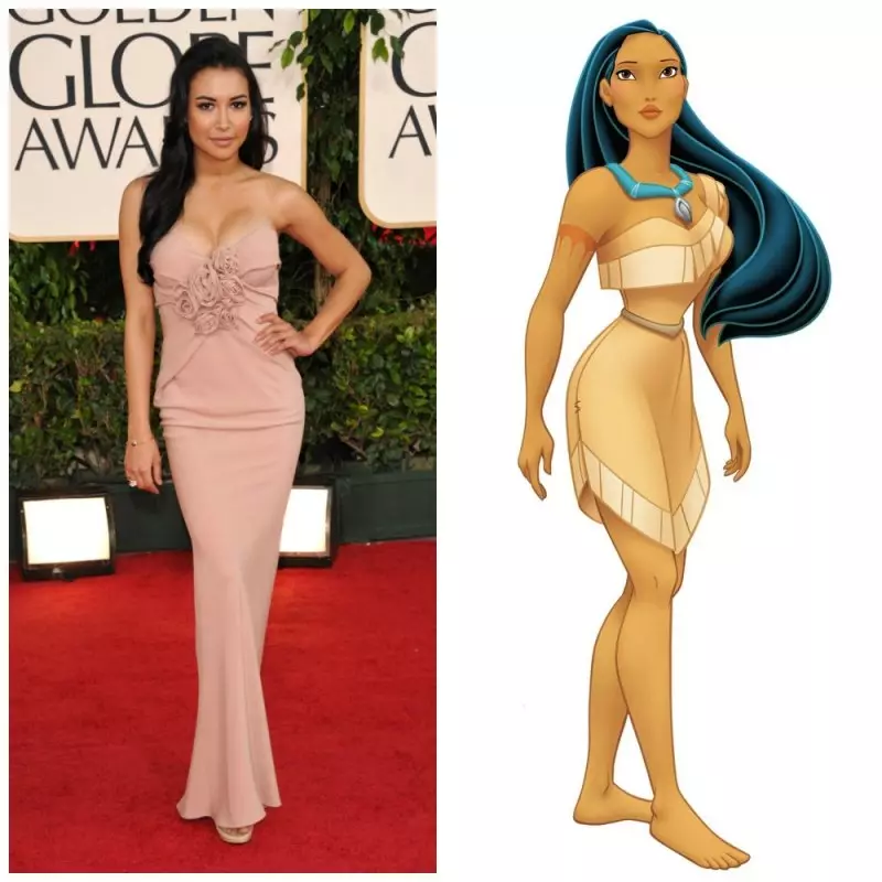 Naya rivera pocahontas