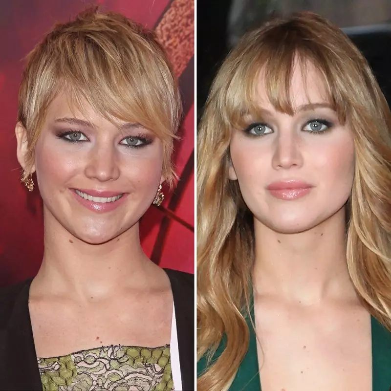 Jennifer Lawrence lyhyet hiukset