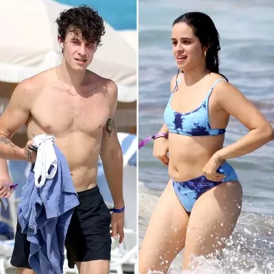 Shawn Mendes Camila Cabello Have Fun Beach Date