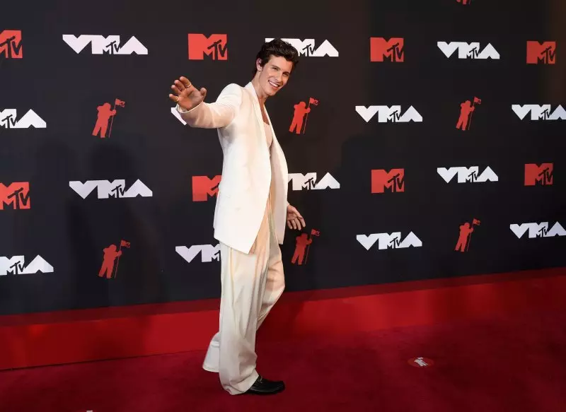 2021 MTV Video Music Awards ankomster, New York, USA 12 september 2021