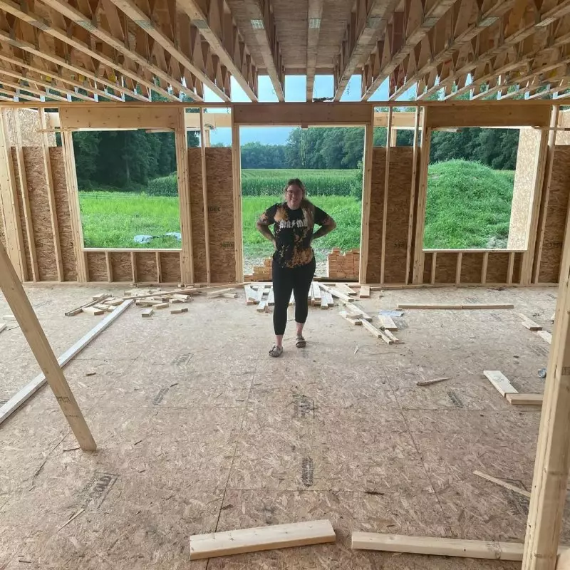Noua casă din Delaware a lui Kailyn Lowry: fotografii ale progresului, construcția 3