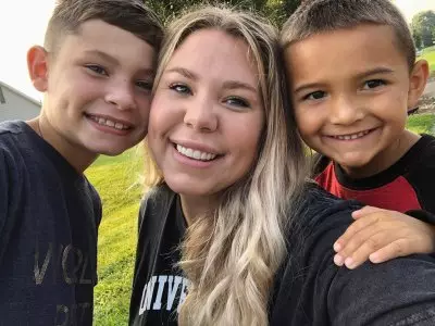 Kailyn Lowry amb els seus fills.