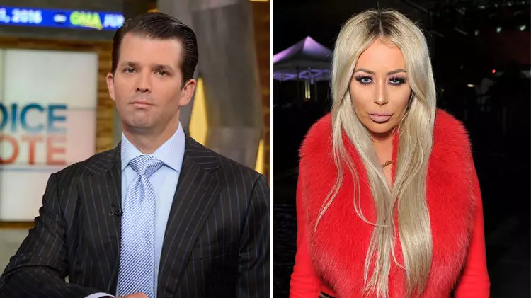 Trump jr aubrey danas