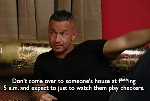 Нөхцөл байдлын Jersey Shore ишлэл 5