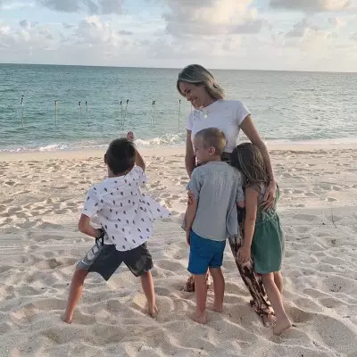 Kristin Cavallari e Três Crianças Camden, Saylor e Jaxon